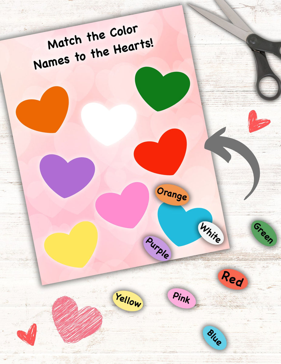 FREE Printable Valentine's Day Busy Book Page! | Doppys