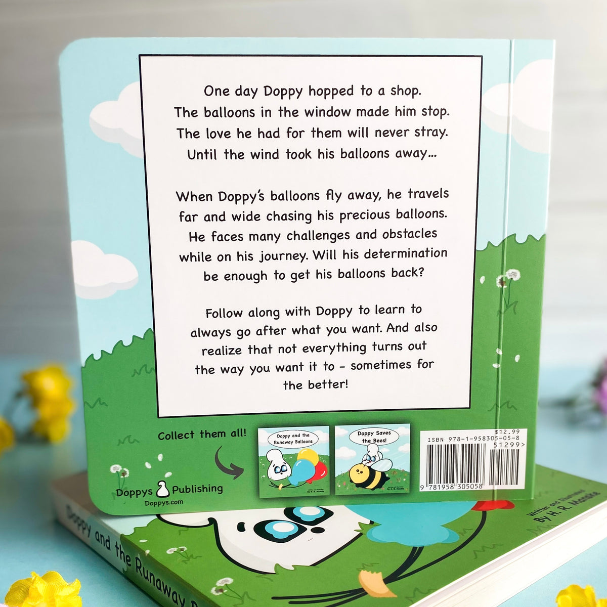 Doppy Plush Toy + "Doppy and the Runaway Balloons" Book Bundle – Doppys