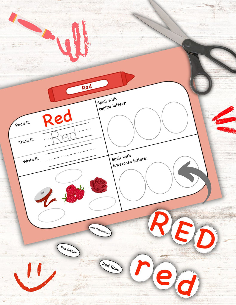 FREE Learn the Colors Busy Book Pages! | Doppys.com